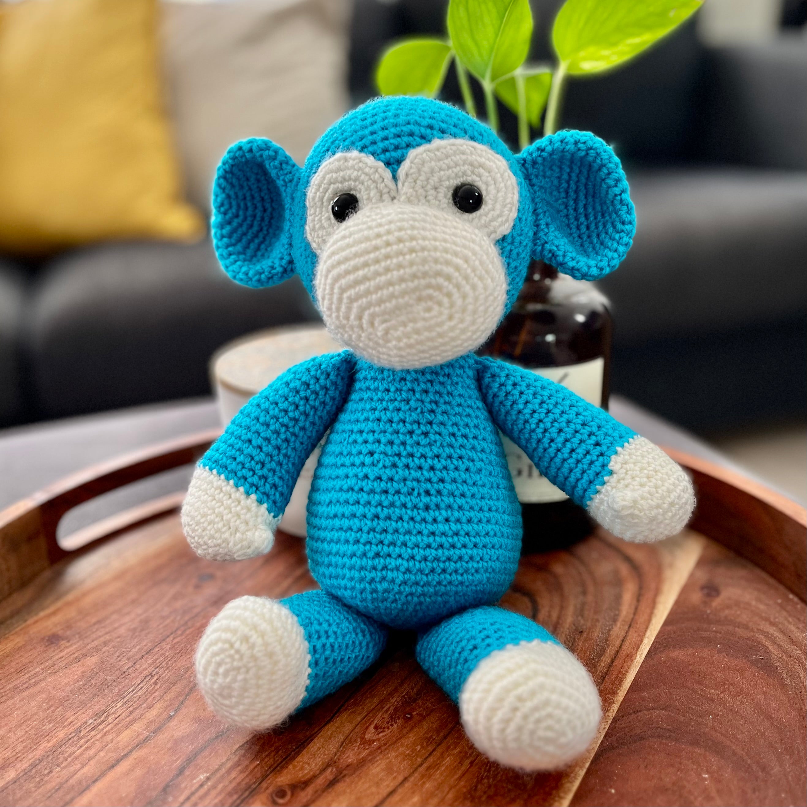 Molly the Monkey Amigurumi Plush – Coconut Kiss